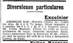 SALA DE FIESTAS EXCELSIOR – La Barcelona de antes